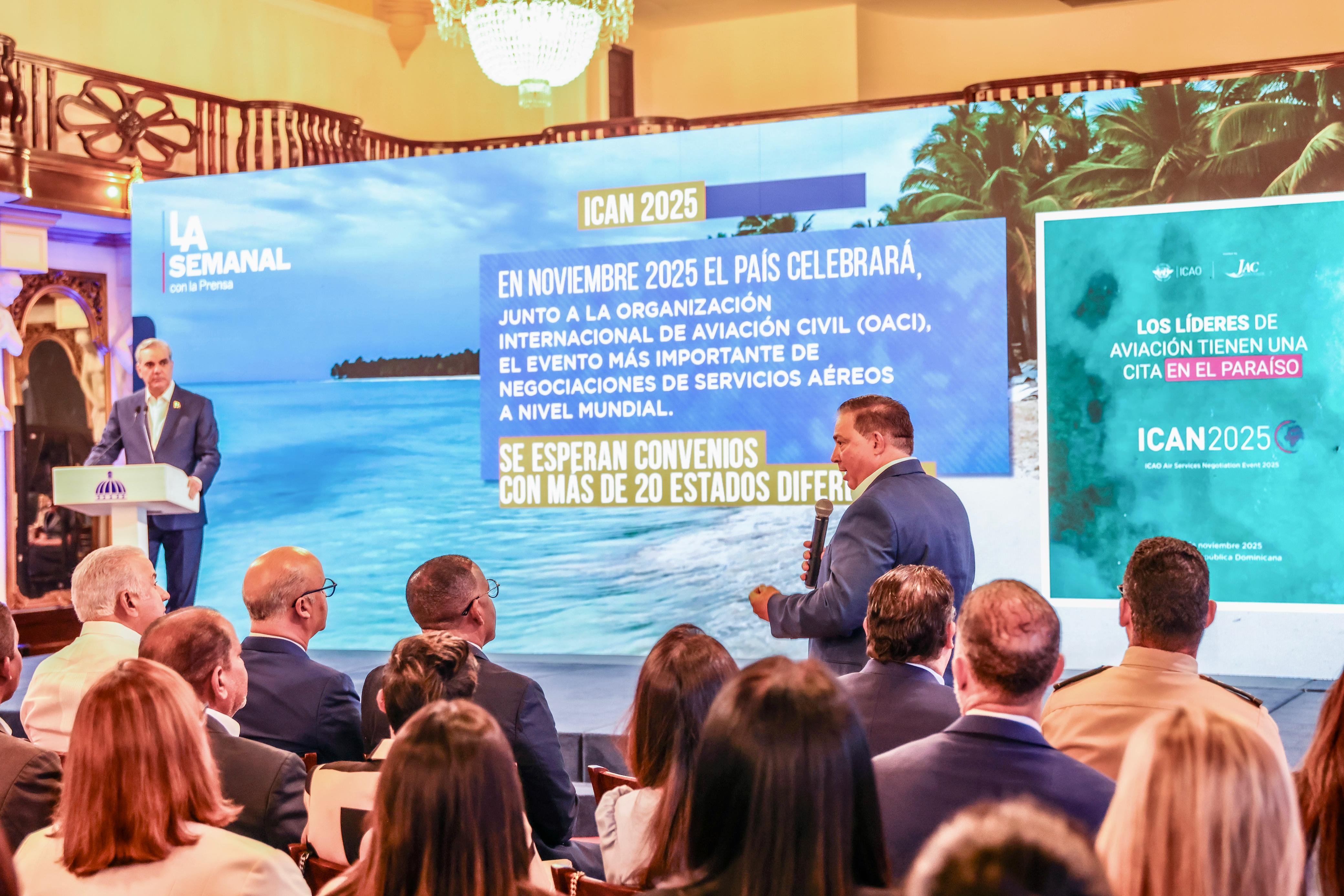 RD será sede del mayor evento mundial de negociación aérea: ICAN 2025 – ERM Digital